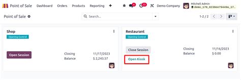 Settings In Odoo POS Odoo V Enterprise Edition Book