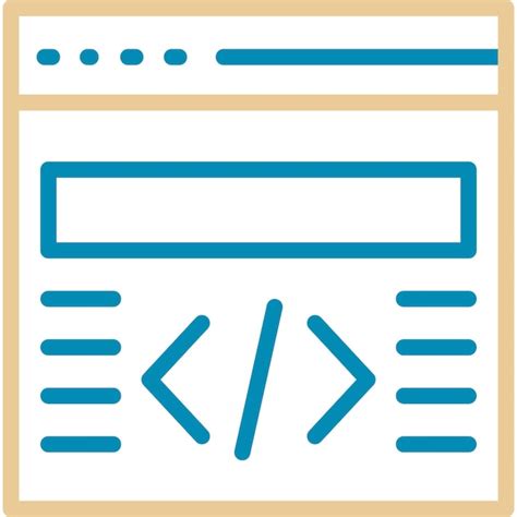 Premium Vector Web Coding Vector Illustration