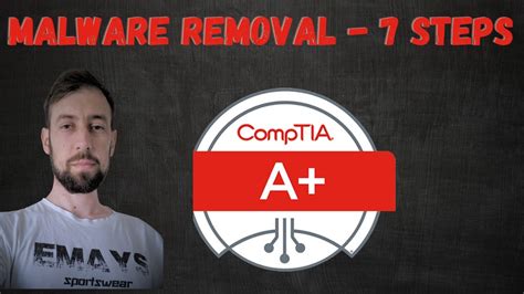 Comptia A Simulation Best Practice Procedure For Malware Removal