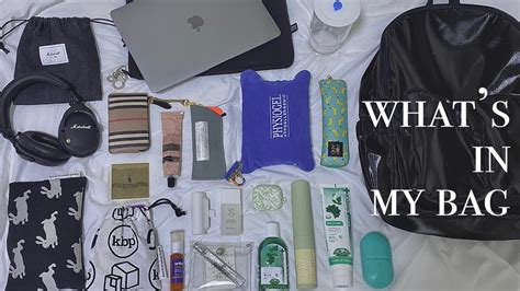 왓츠인마이백 🎒 역대급 보부상 Whats In My Bag Youtube