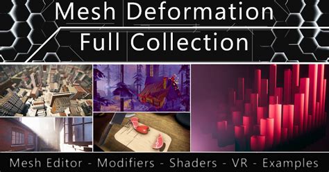 Mesh Deformation Full Collection Modeling Unity Asset Store