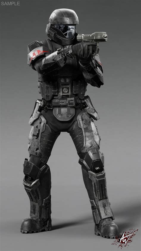 Halo Odst Armor Concept