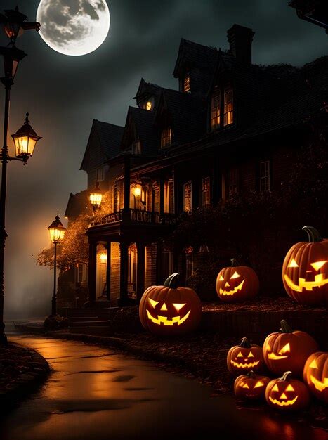 Premium Ai Image Halloween Cinema Uhd K Generative Ai Generated