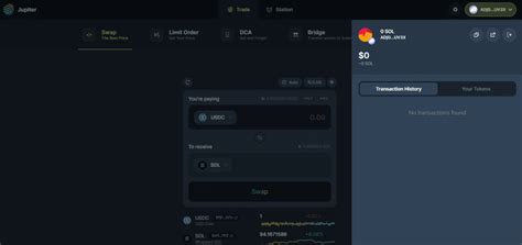 how to swap on jupiter jup dex step by step guide