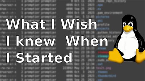 Linux Terminal Tips Favorite Commands And Advice Youtube