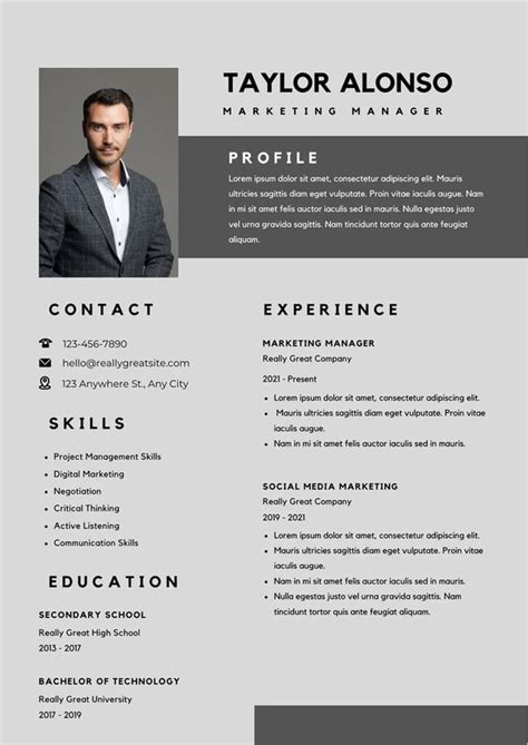 20 Best Free Canva Resume Cv Templates To Download For 2025 Envato Tuts