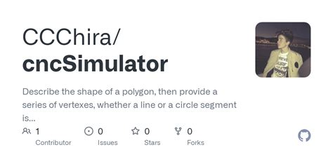 GitHub CCChira CncSimulator Describe The Shape Of A Polygon Then Provide A Series Of