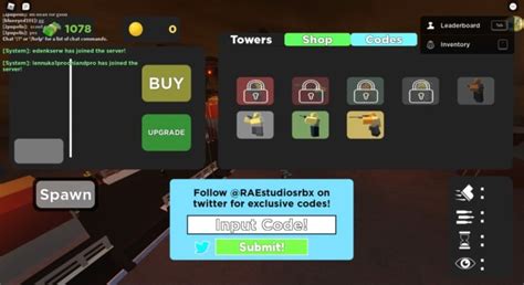 Roblox Frontline Defense Codes Touch Tap Play