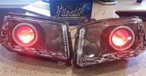 Custom Mk4 Jetta Projector Retrofit Headlights Retrofit 47 Off