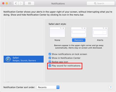 How To Fix Safari Notification Sound Not Working On Mac