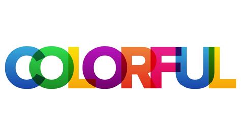 Create Colorful Overlapping Text In Photoshop Youtube