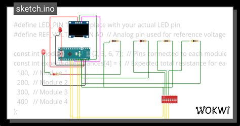 Low Cost Low Power Module Detection Using Resistor Networks Wokwi Esp32 Stm32 Arduino Simulator