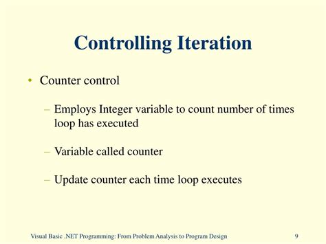 Ppt Chapter 5 Control Structures Iteration Powerpoint Presentation Id 1710732
