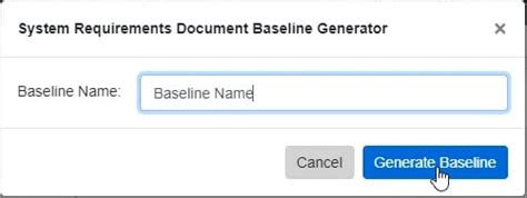 System Requirements Document Generator Overview