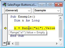 Run A Macro Line By Line VBA Code Examples