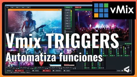 Trigger En Vmix Acciones Automáticas 🎥 🎊🔫 Tutorial Español Para