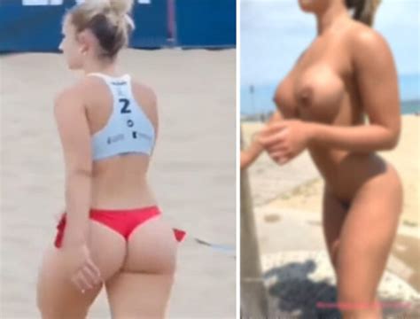 【動画】女子ビーチバレー選手、試合後全裸でシャワーを浴びてしまうエロすぎだろおい… ポッカキットポッカキット
