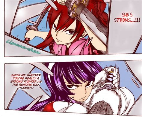 Erza Vs Kagura Chapter By Lisanna Chan On Deviantart