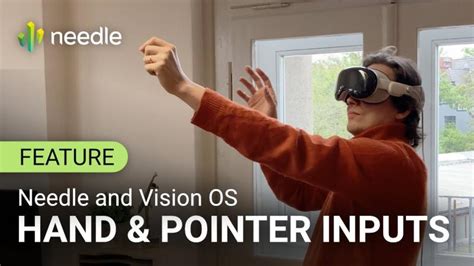 needletools on linkedin hand and pointer inputs on visionos