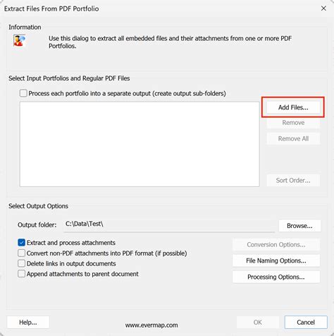 Extract Emails From PDF Portfolio And Name Files Using Dates