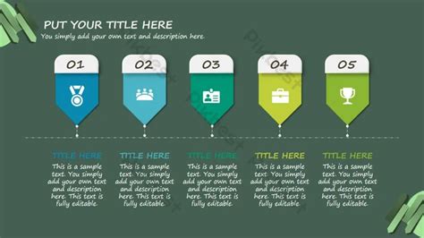 Project Cooperation Green Geometry Business PowerPoint PPTX Template Free Download Pikbest