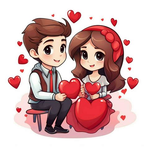 Cute Couple Cartoon Pictures For Profile