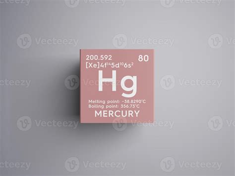 mercury transition metals chemical element of mendeleev s periodic