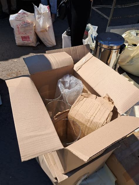 Вази для квітів скляні різних розмірів б в у кількості 34 шт Setam