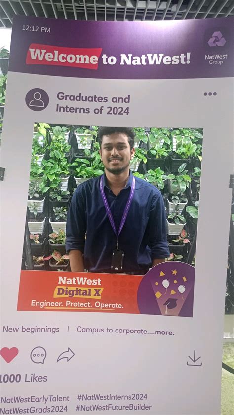 Tushar Sahu On Linkedin Wearenatwestearlycareers2024