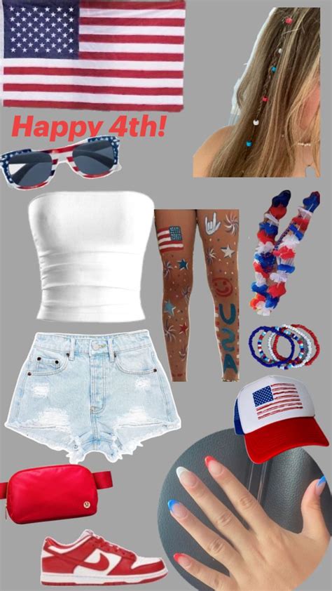 Happy 4th ️ ️ ️🇺🇸🇺🇸🇺🇸 Fourth If July Outfits Spirit Week Outfits