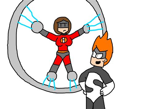 Ti Elastigirl Captured By Syndrome Remake By Jennyrichardblakina On Deviantart