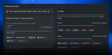 Introducing The Create Project Ui Discover A New User Friendly Ui To