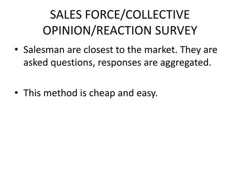 Forecasting Methods Pptx