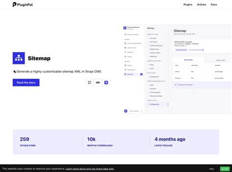 Strapi Plugin Sitemap By Pluginpal A React Template Built At Lightspeed