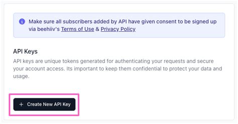 How To Access Your Publication Id Or Api Keys Beehiiv