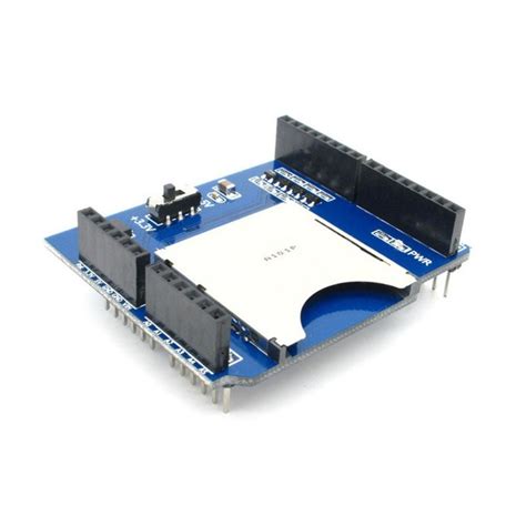 Stackable Sd Card Shield For Arduino V20 Microcontroller Shield