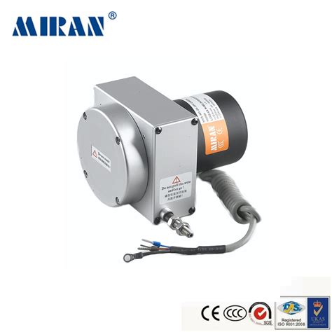 High Resolution Wire Rope Linear Position Sensor Draw Wire Displacement Sensor And Absolute
