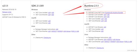Aspnet Core Web应用程序项目部署流程如何部署asp Csdn博客