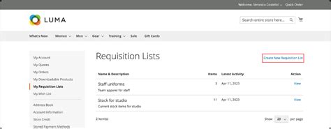 12 Steps To Configure Magento 2 B2b Requisition Lists