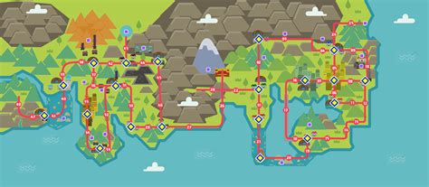 Pokemon Johto Map