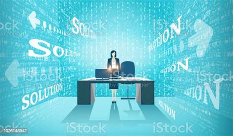 데이터 실행 화면으로 둘러싸인 사무실에서 데이터 컨설턴트 큰 데이터 솔루션 도움말 및 분석 지원입니다 가상현실에 대한 스톡 벡터 아트 및 기타 이미지 Istock