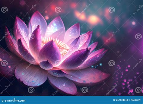 Purple Lotus Flower Wallpaper