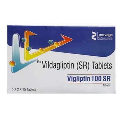 Vildagliptin Sustained Release 100 Mg Tablet At ₹ 57 Stripe Vildagliptin Tablets In Surat Id