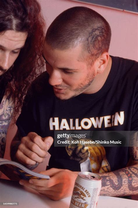 Phil Anselmo Of Pantera During Interview Session Tokyo Japan 14