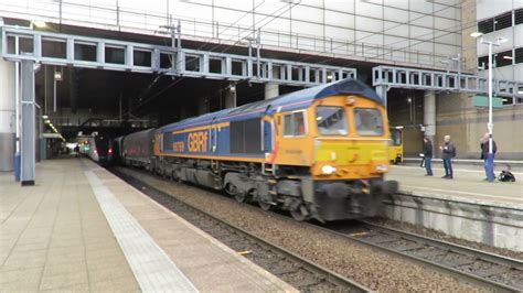 Class 66769 At Speed Gbrf Manchester Victoria 17102019 Youtube