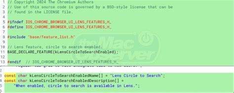 Google Chrome For IOS Might Soon Gain Circle To Search Feature Android Central