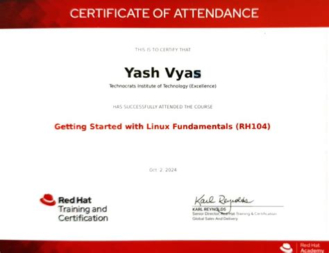 yash vyas on linkedin linux redhat opensource learningjourney continuouslearning