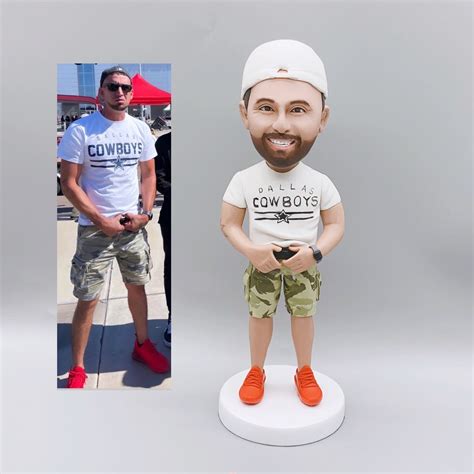 Personalized Bobble Head Doll Man Avatar Custom Bobble Head Doll Romantic Anniversary T For