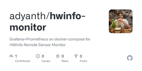 GitHub Adyanth Hwinfo Monitor Grafana Prometheus On Docker Compose For HWinfo Remote Sensor