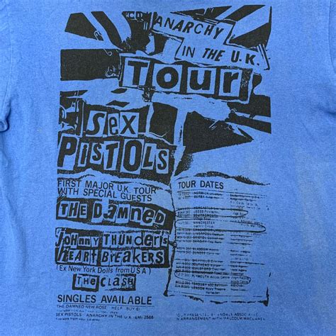 90s Sex Pistols 섹스피스톨즈 밴드 빈티지 후루츠패밀리